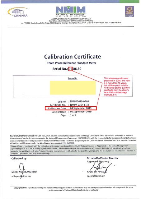 Certificate - Zhejiang Hanpu Power Technology Co., Ltd.
